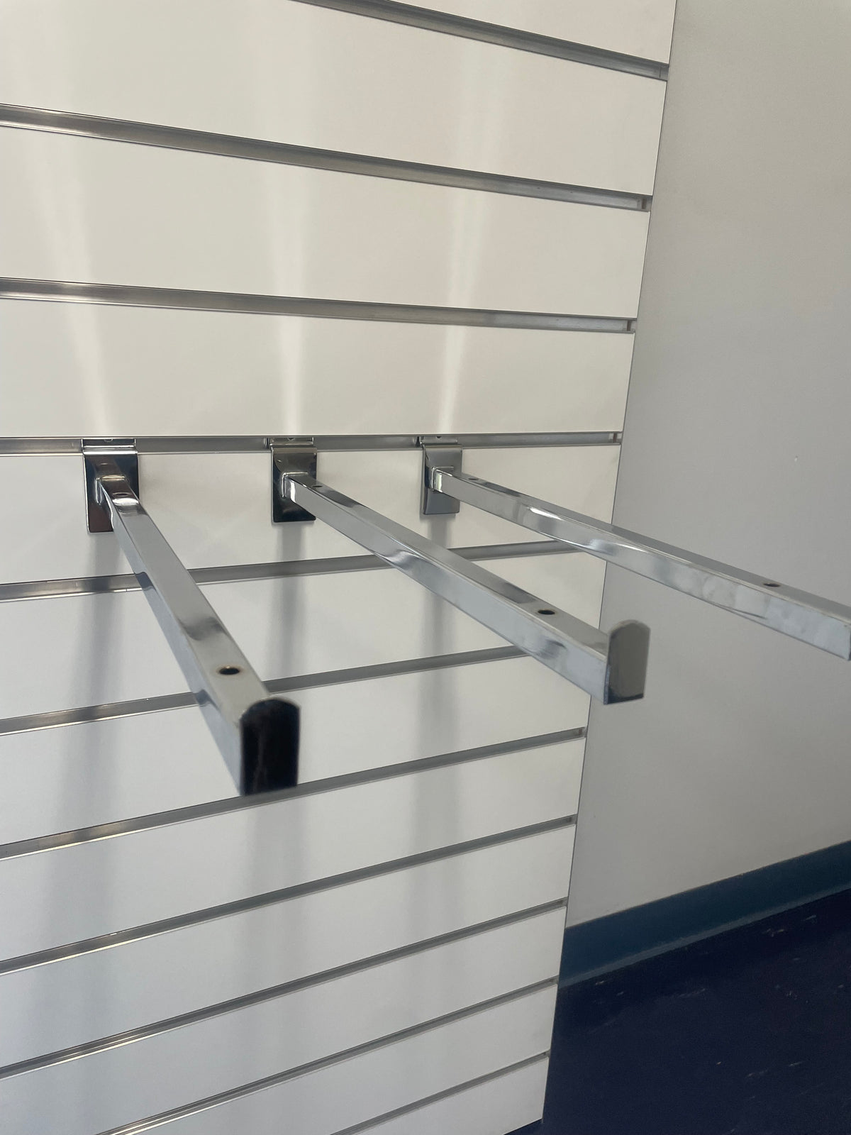 Slatwall - Straight arm/shelf bracket 300mm — Cheap Shelving