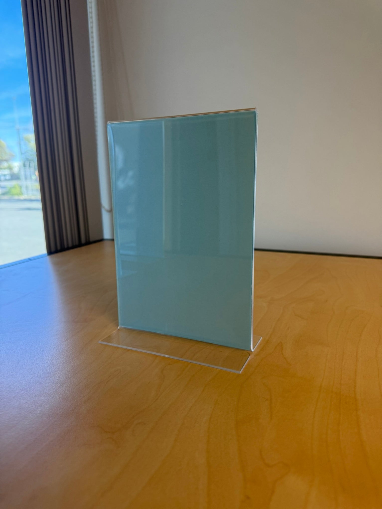 Acrylic A4 Ticket Stand — Cheap Shelving